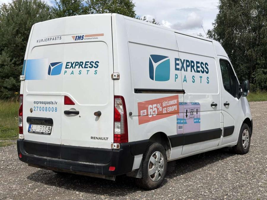 Balts Renault Master 2018 Ukmergė, ar dzinēja tilpumu 2.30 L un nobraukumu 270 tūkst. km par 3700 €, foto 7 vietnē AUTOMOTO.COM.LV