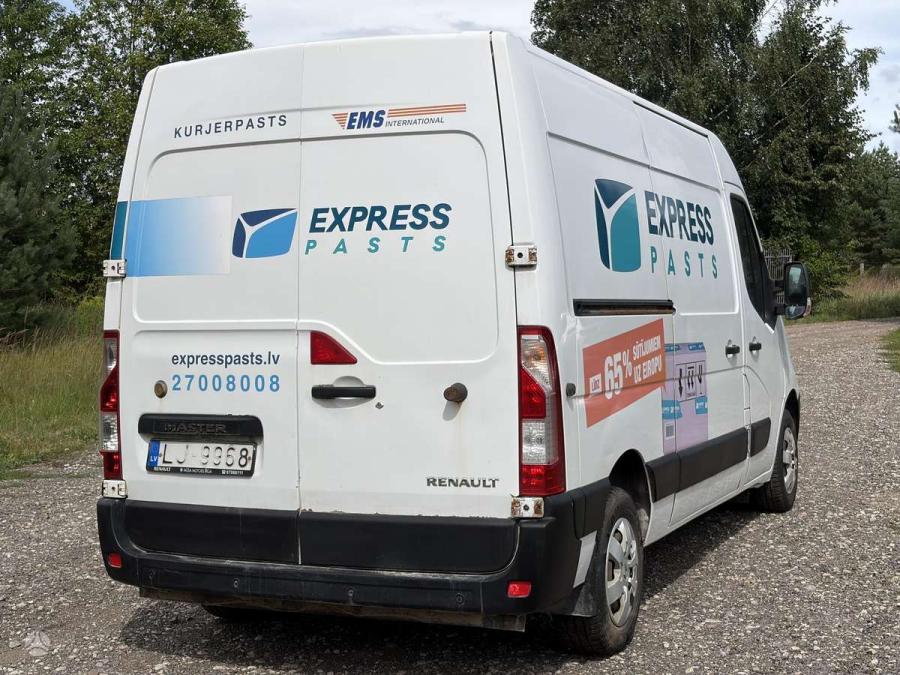 Balts Renault Master 2018 Ukmergė, ar dzinēja tilpumu 2.30 L un nobraukumu 270 tūkst. km par 3700 €, foto 8 vietnē AUTOMOTO.COM.LV