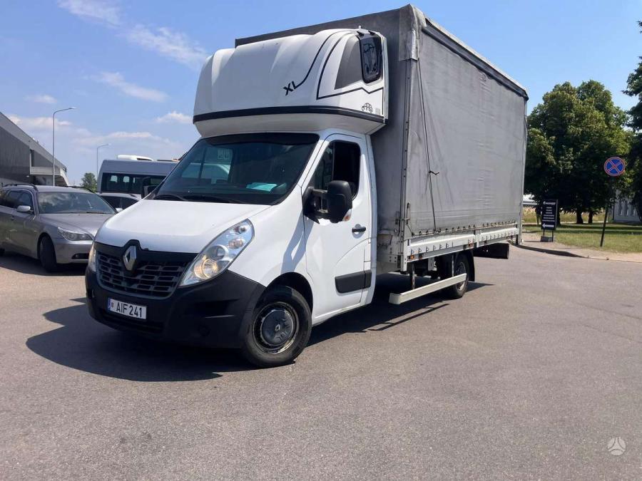 White Renault Master 2019 in Vilnius, with an engine capacity of 2.30 L and mileage of 600 thousand km for 10769 €, photo 1 on AUTOMOTO.COM.LV