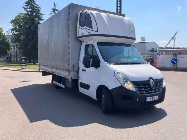 White Renault Master 2019 in Vilnius, with an engine capacity of 2.30 L and mileage of 600 thousand km for 10769 €, photo 2 on AUTOMOTO.COM.LV
