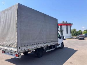 White Renault Master 2019 in Vilnius, with an engine capacity of 2.30 L and mileage of 600 thousand km for 10769 €, photo 6 on AUTOMOTO.COM.LV
