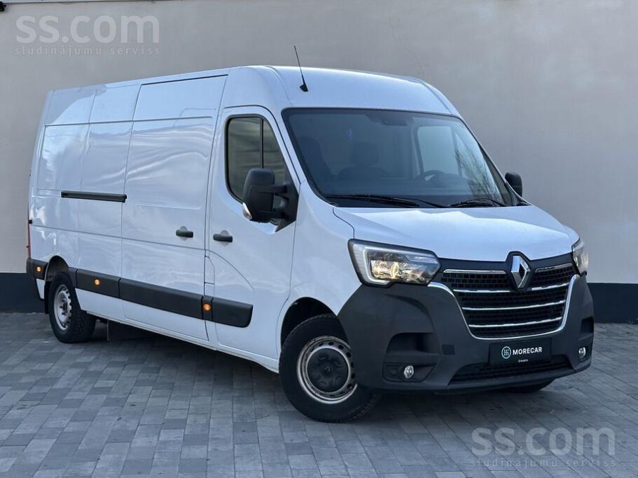 White Renault Master 2022 in Riga, with an engine capacity of 2.30 L and mileage of 94 thousand km for 21550 €, photo 4 on AUTOMOTO.COM.LV