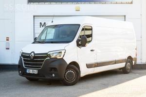 White Renault Master 2023 in Riga, with an engine capacity of 2.30 L and mileage of 52 thousand km for 24950 €, photo  on AUTOMOTO.COM.LV