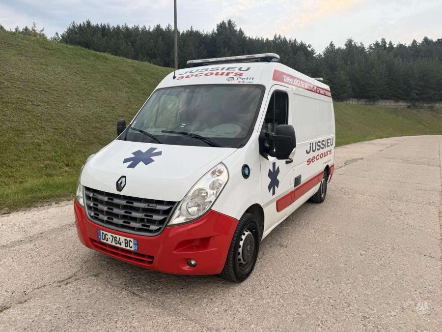Balts Renault Master 2014 Viļņa, ar dzinēja tilpumu 2.30 L un nobraukumu 225 tūkst. km par 6999 €, foto 1 vietnē AUTOMOTO.COM.LV