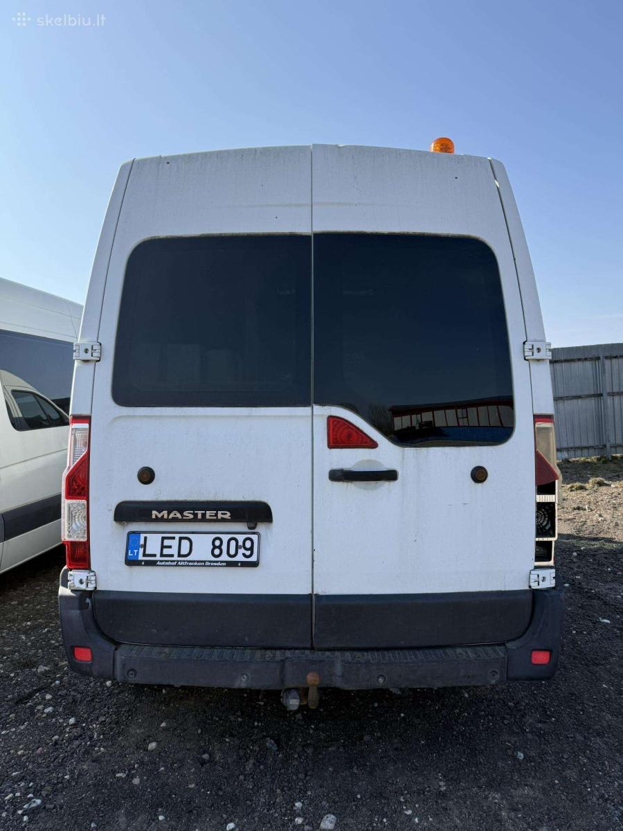 Balts Renault Master 2014 Raseiniai, ar dzinēja tilpumu 2.30 L un nobraukumu 0 tūkst. km par 300 €, foto 1 vietnē AUTOMOTO.COM.LV