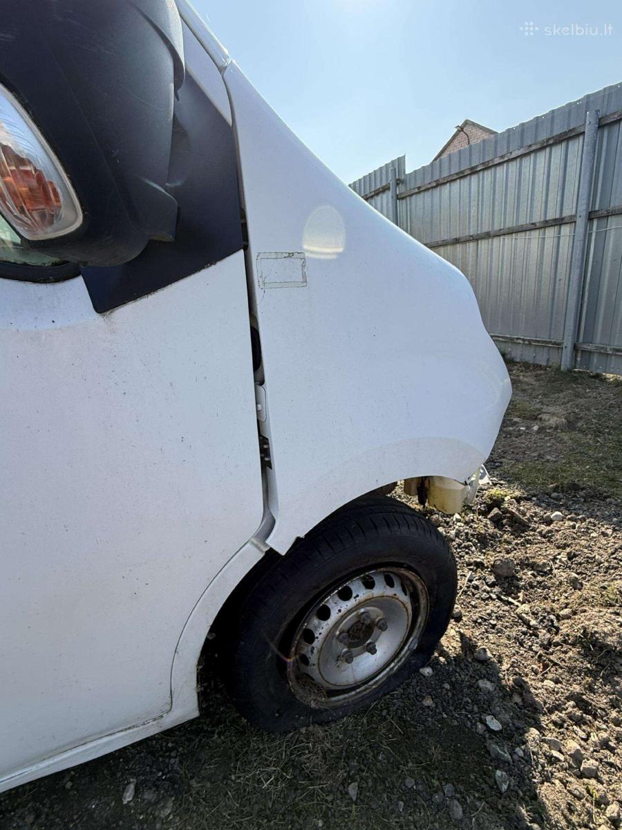 Balts Renault Master 2014 Raseiniai, ar dzinēja tilpumu 2.30 L un nobraukumu 0 tūkst. km par 300 €, foto 5 vietnē AUTOMOTO.COM.LV