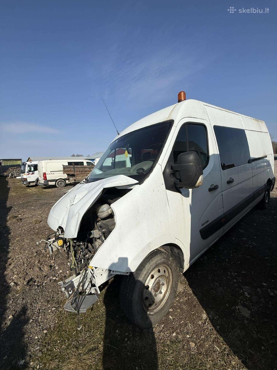Balts Renault Master 2014 Raseiniai, ar dzinēja tilpumu 2.30 L un nobraukumu 0 tūkst. km par 300 €, foto 7 vietnē AUTOMOTO.COM.LV