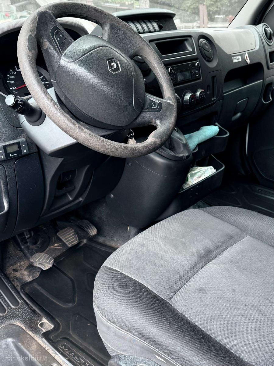 Balts Renault Master 2015 Viļņa, ar dzinēja tilpumu 2.30 L un nobraukumu 207 tūkst. km par 7900 €, foto 12 vietnē AUTOMOTO.COM.LV