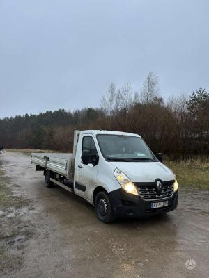 White Renault Master 2017 in Vilnius, with an engine capacity of 2.30 L and mileage of 111 thousand km for 8200 €, photo 1 on AUTOMOTO.COM.LV