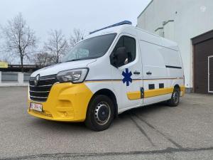 White Renault Master 2021 in Riga, with an engine capacity of 2.30 L and mileage of 280 thousand km for 14350 €, photo  on AUTOMOTO.COM.LV