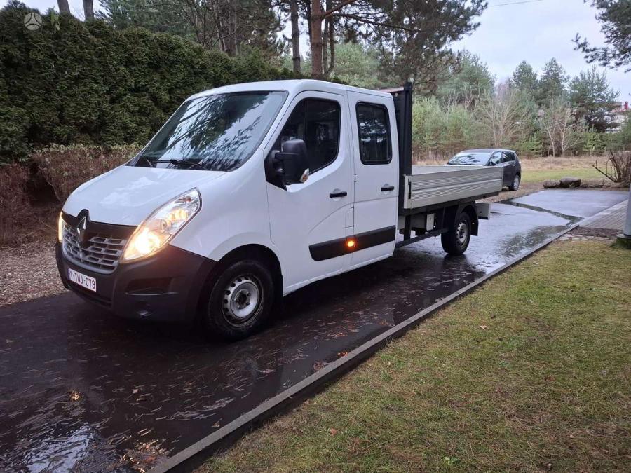 Balts Renault Master 2018 Viļņa, ar dzinēja tilpumu 2.30 L un nobraukumu 170 tūkst. km par 10900 €, foto 1 vietnē AUTOMOTO.COM.LV