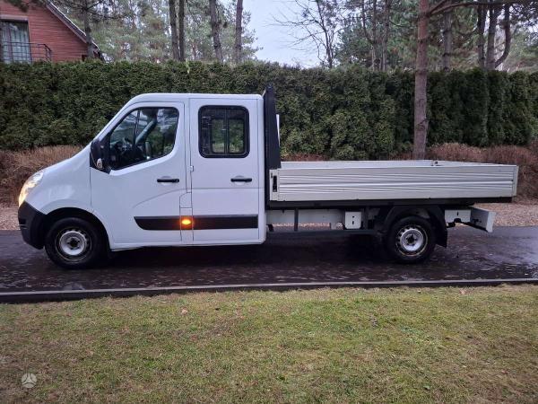 White Renault Master 2018 in Vilnius, with an engine capacity of 2.30 L and mileage of 170 thousand km for 10900 €, photo 3 on AUTOMOTO.COM.LV