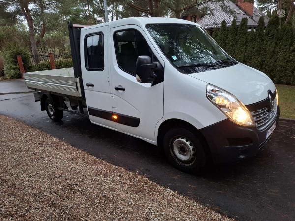 White Renault Master 2018 in Vilnius, with an engine capacity of 2.30 L and mileage of 170 thousand km for 10900 €, photo 4 on AUTOMOTO.COM.LV