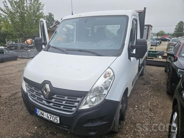 White Renault Master 2018 in Riga, with an engine capacity of 2.30 L and mileage of 288 thousand km for 8700 €, photo 3 on AUTOMOTO.COM.LV