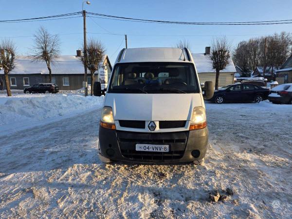 White Renault Master 2006 in Kursenai, with an engine capacity of 2.50 L and mileage of 261 thousand km for 2500 €, photo 2 on AUTOMOTO.COM.LV