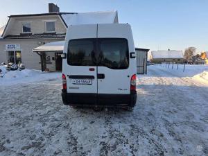 White Renault Master 2006 in Kursenai, with an engine capacity of 2.50 L and mileage of 261 thousand km for 2500 €, photo 6 on AUTOMOTO.COM.LV