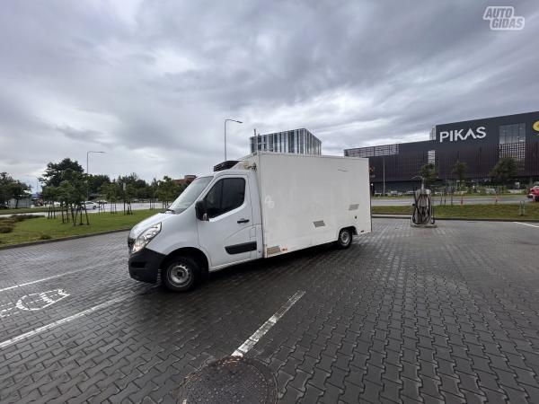 White Renault Master 2017 in Vilnius, with an engine capacity of 2.30 L and mileage of 315 thousand km for 8000 €, photo 1 on AUTOMOTO.COM.LV
