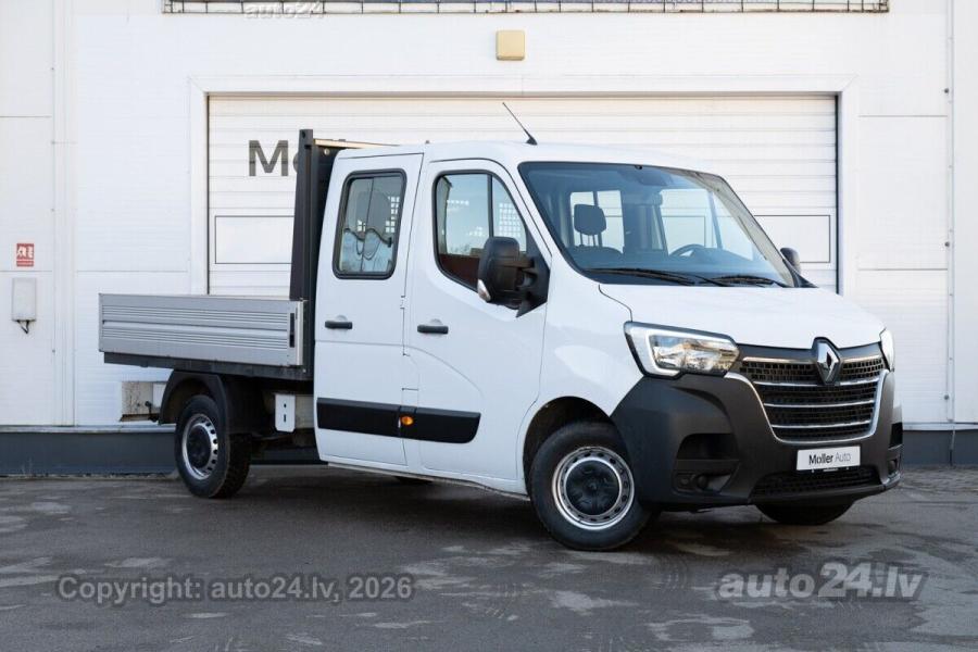 White Renault Master 2021 in Riga, with an engine capacity of 2.30 L and mileage of 66 thousand km for 17370 €, photo 2 on AUTOMOTO.COM.LV
