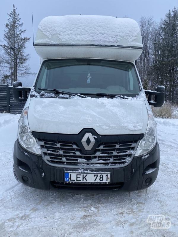 White Renault Master 2015 in Kaunas, with an engine capacity of 2.30 L and mileage of 320 thousand km for 6800 €, photo 1 on AUTOMOTO.COM.LV