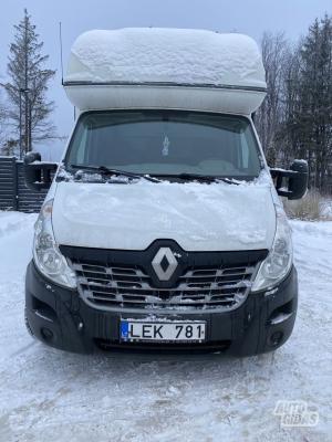 Balts Renault Master 2015 Kauņa, ar dzinēja tilpumu 2.30 L un nobraukumu 320 tūkst. km par 6800 €, foto  vietnē AUTOMOTO.COM.LV
