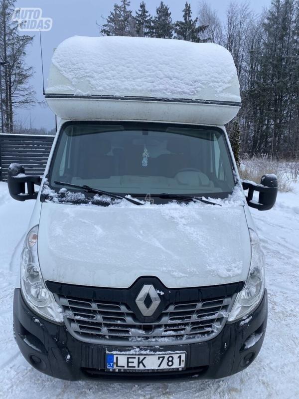 White Renault Master 2015 in Kaunas, with an engine capacity of 2.30 L and mileage of 320 thousand km for 6800 €, photo 2 on AUTOMOTO.COM.LV