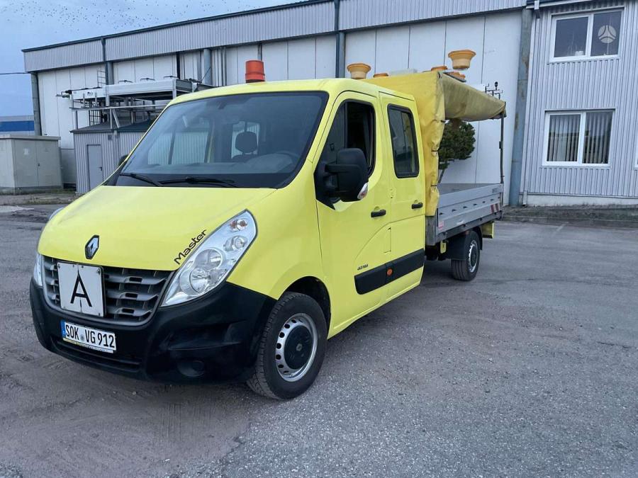 Dzeltens Renault Master 2012 Šauļi, ar dzinēja tilpumu 2.30 L un nobraukumu 280 tūkst. km par 8990 €, foto 3 vietnē AUTOMOTO.COM.LV