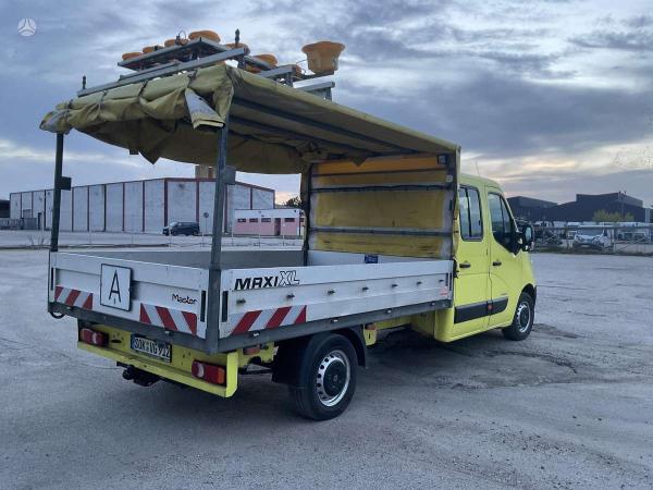 Yellow Renault Master 2012 in Siauliai, with an engine capacity of 2.30 L and mileage of 280 thousand km for 8990 €, photo 8 on AUTOMOTO.COM.LV