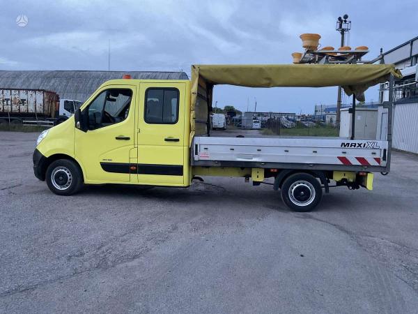 Yellow Renault Master 2012 in Siauliai, with an engine capacity of 2.30 L and mileage of 280 thousand km for 8990 €, photo 11 on AUTOMOTO.COM.LV