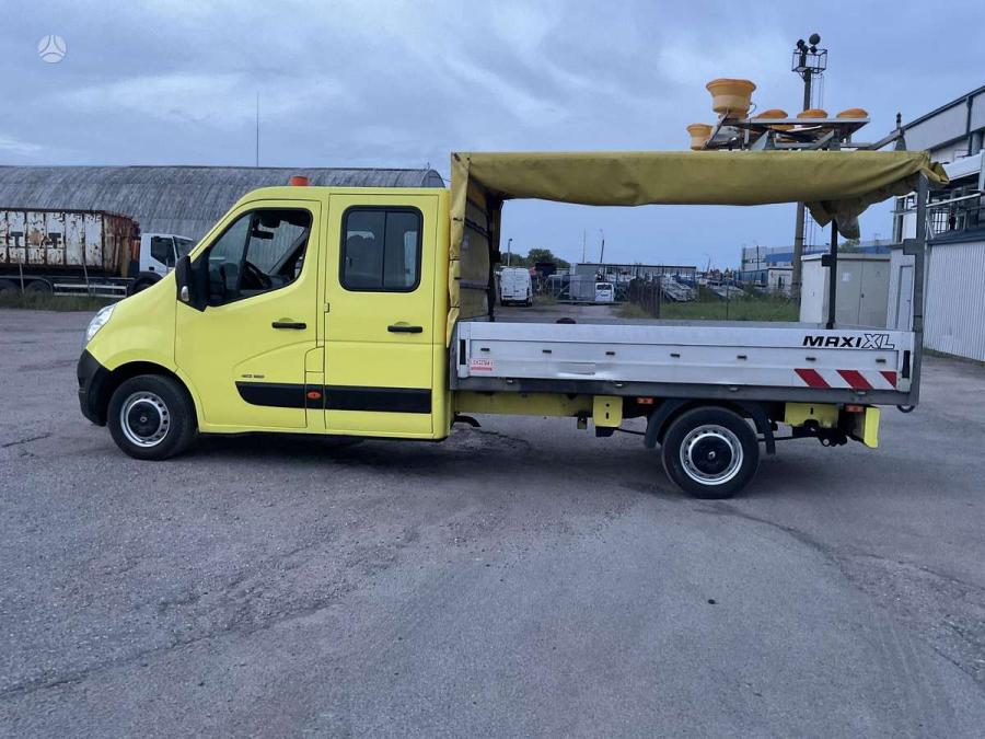 Dzeltens Renault Master 2012 Šauļi, ar dzinēja tilpumu 2.30 L un nobraukumu 280 tūkst. km par 8990 €, foto 11 vietnē AUTOMOTO.COM.LV