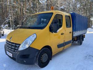 Yellow Renault Master 2013 in Jonava, with an engine capacity of 2.30 L and mileage of 224 thousand km for 7500 €, photo  on AUTOMOTO.COM.LV