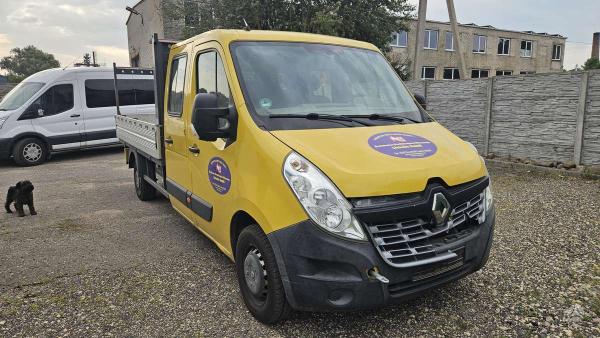Renault Master 2015 in Marijampole on AUTOMOTO.COM.LV Yellow Renault Master 2015 in Marijampole, with an engine capacity of 2.30 L and mileage of 200 thousand km for 7139 €, photo 3 on AUTOMOTO.COM.LV