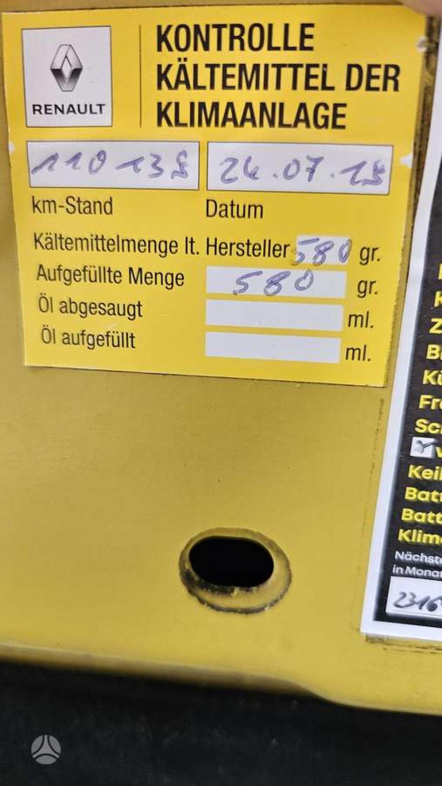 Yellow Renault Master 2015 in Marijampole, with an engine capacity of 2.30 L and mileage of 200 thousand km for 9000 €, photo 35 on AUTOMOTO.COM.LV