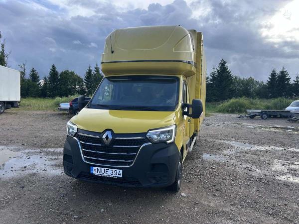 Dzeltens Renault Master 2021 Viļņa, ar dzinēja tilpumu 2.30 L un nobraukumu 330 tūkst. km par 15590 €, foto 1 vietnē AUTOMOTO.COM.LV