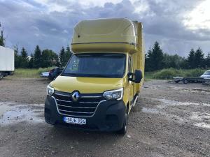Dzeltens Renault Master 2021 Viļņa, ar dzinēja tilpumu 2.30 L un nobraukumu 330 tūkst. km par 15590 €, foto  vietnē AUTOMOTO.COM.LV