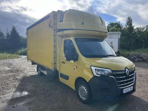 Yellow Renault Master 2021 in Vilnius, with an engine capacity of 2.30 L and mileage of 330 thousand km for 15590 €, photo 4 on AUTOMOTO.COM.LV