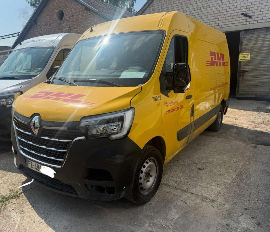 Yellow Renault Master 2021 in Kaunas, with an engine capacity of 2.30 L and mileage of 0 thousand km for 4550 €, photo 1 on AUTOMOTO.COM.LV