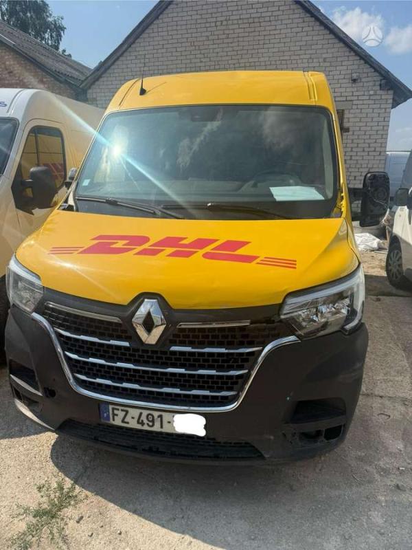 Yellow Renault Master 2021 in Kaunas, with an engine capacity of 2.30 L and mileage of 0 thousand km for 4550 €, photo 3 on AUTOMOTO.COM.LV