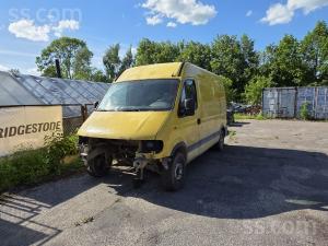 Dzeltens Renault Master 1999 Rīga, ar dzinēja tilpumu 2.50 L un nobraukumu 400 tūkst. km par 500 €, foto 2 vietnē AUTOMOTO.COM.LV