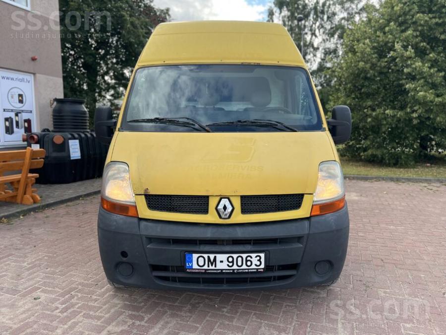 Yellow Renault Master 2004 in Rezekne, with an engine capacity of 2.50 L and mileage of 0 thousand km for 1850 €, photo 1 on AUTOMOTO.COM.LV
