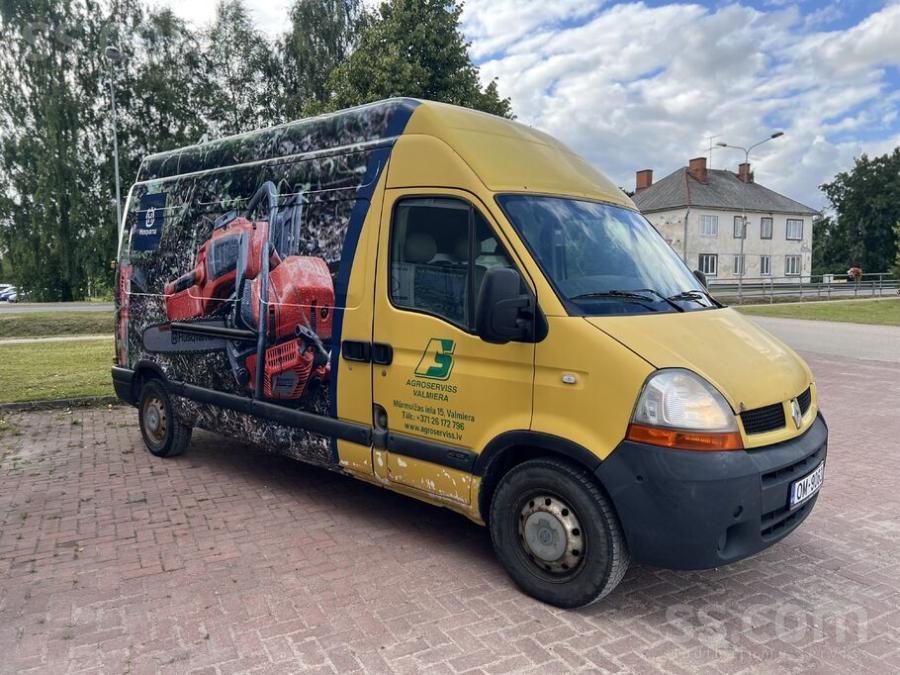 Yellow Renault Master 2004 in Rezekne, with an engine capacity of 2.50 L and mileage of 0 thousand km for 1850 €, photo 4 on AUTOMOTO.COM.LV