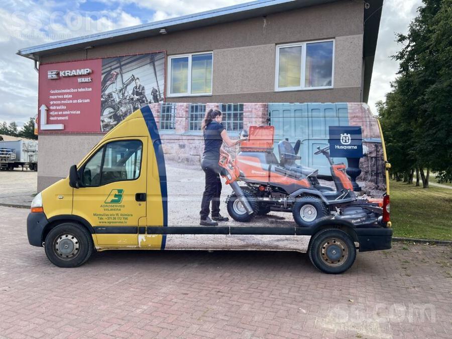 Yellow Renault Master 2004 in Rezekne, with an engine capacity of 2.50 L and mileage of 0 thousand km for 1850 €, photo 7 on AUTOMOTO.COM.LV