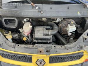 Yellow Renault Master 2004 in Rezekne, with an engine capacity of 2.50 L and mileage of 0 thousand km for 1850 €, photo 11 on AUTOMOTO.COM.LV