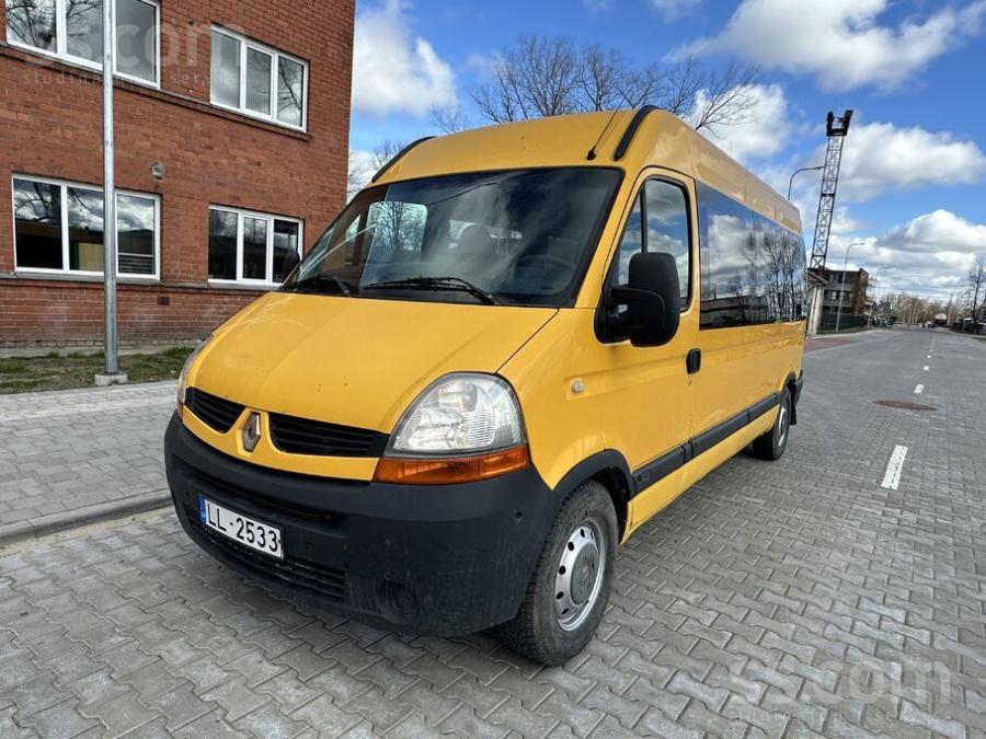 Dzeltens Renault Master 2008 Jelgava, ar dzinēja tilpumu 2.50 L un nobraukumu 289 tūkst. km par 6100 €, foto 1 vietnē AUTOMOTO.COM.LV