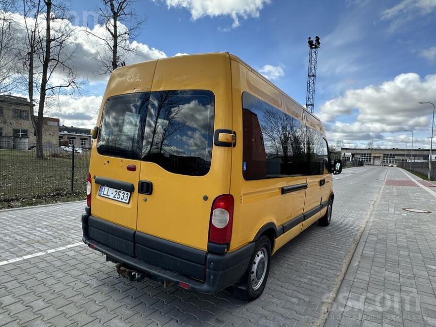 Dzeltens Renault Master 2008 Jelgava, ar dzinēja tilpumu 2.50 L un nobraukumu 289 tūkst. km par 6100 €, foto 5 vietnē AUTOMOTO.COM.LV