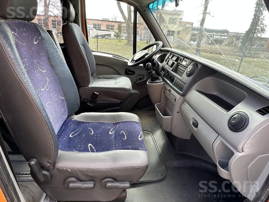 Dzeltens Renault Master 2008 Jelgava, ar dzinēja tilpumu 2.50 L un nobraukumu 289 tūkst. km par 6100 €, foto 11 vietnē AUTOMOTO.COM.LV