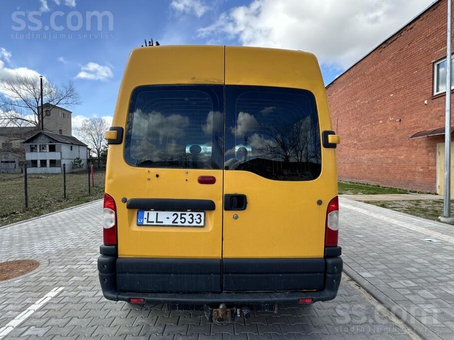 Dzeltens Renault Master 2008 Jelgava, ar dzinēja tilpumu 2.50 L un nobraukumu 289 tūkst. km par 6100 €, foto 18 vietnē AUTOMOTO.COM.LV