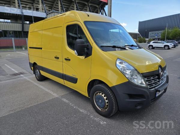 Yellow Renault Master 2011 in Riga, with an engine capacity of 2.30 L and mileage of 144 thousand km for 7500 €, photo 1 on AUTOMOTO.COM.LV