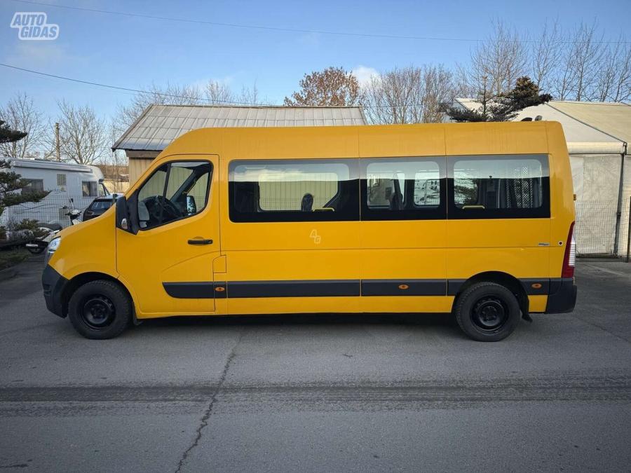 Yellow Renault Master 2015 in Klaipeda, with an engine capacity of 2.30 L and mileage of 321 thousand km for 7500 €, photo 3 on AUTOMOTO.COM.LV