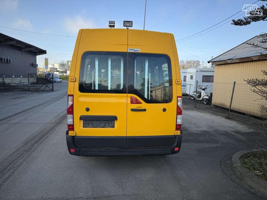 Yellow Renault Master 2015 in Klaipeda, with an engine capacity of 2.30 L and mileage of 321 thousand km for 7500 €, photo 5 on AUTOMOTO.COM.LV