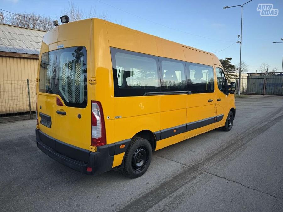 Yellow Renault Master 2015 in Klaipeda, with an engine capacity of 2.30 L and mileage of 321 thousand km for 7500 €, photo 8 on AUTOMOTO.COM.LV